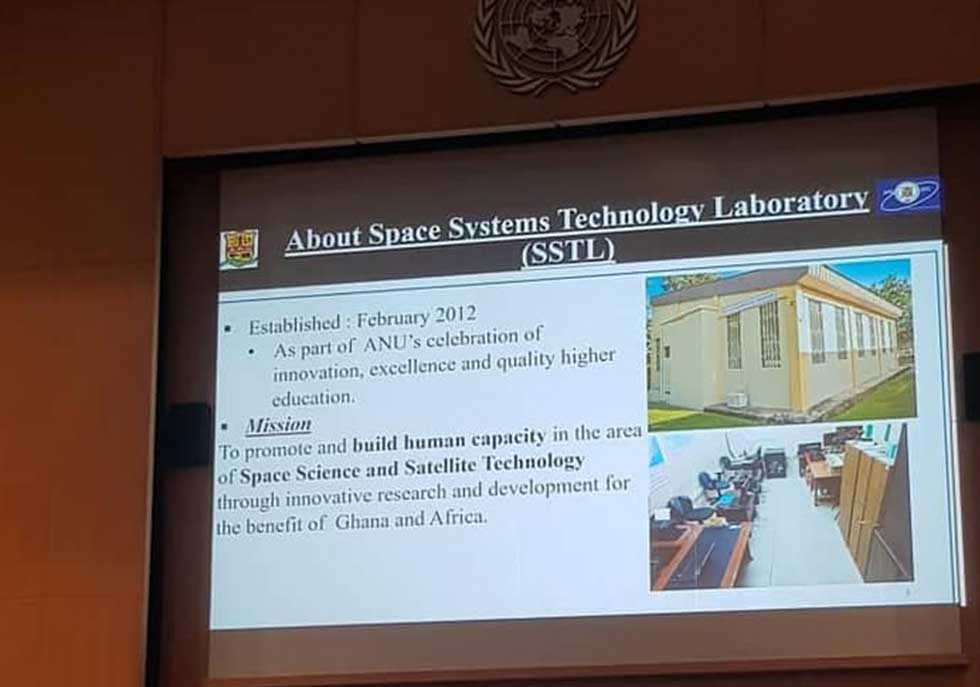 ANU-SSTL Presented About Space During The 8TH African Space Leadership ...
