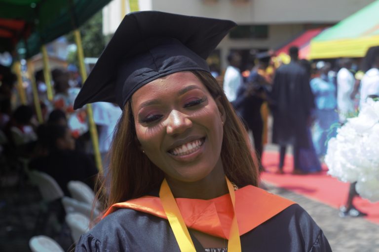 Jazmine Ngaji the Overall Best student of ANU 1st Graduation Ceremony ...