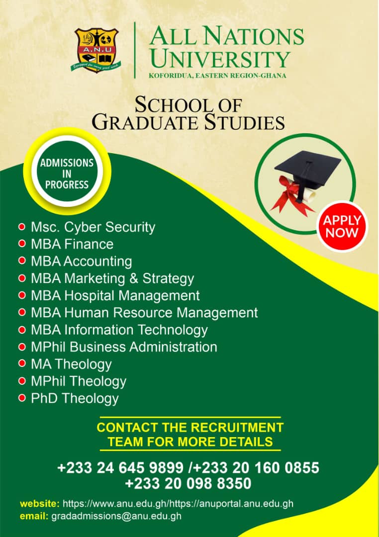 All Nations University – Equipped for every good work