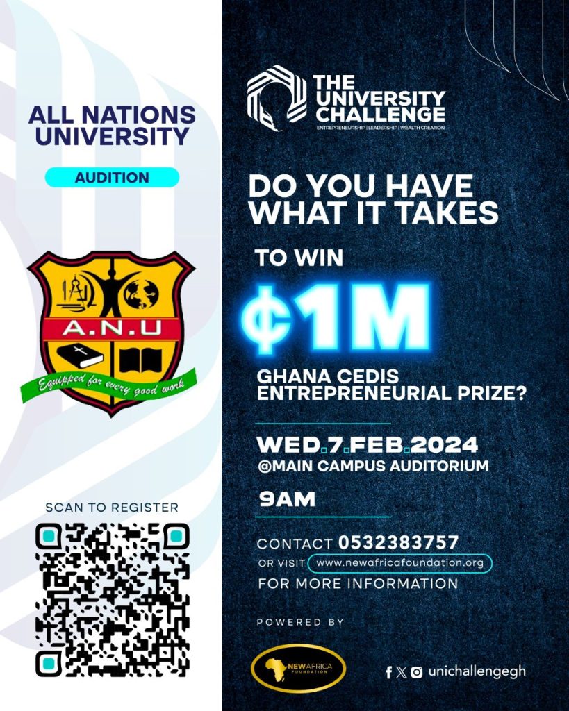 All Nations University – Equipped for every good work